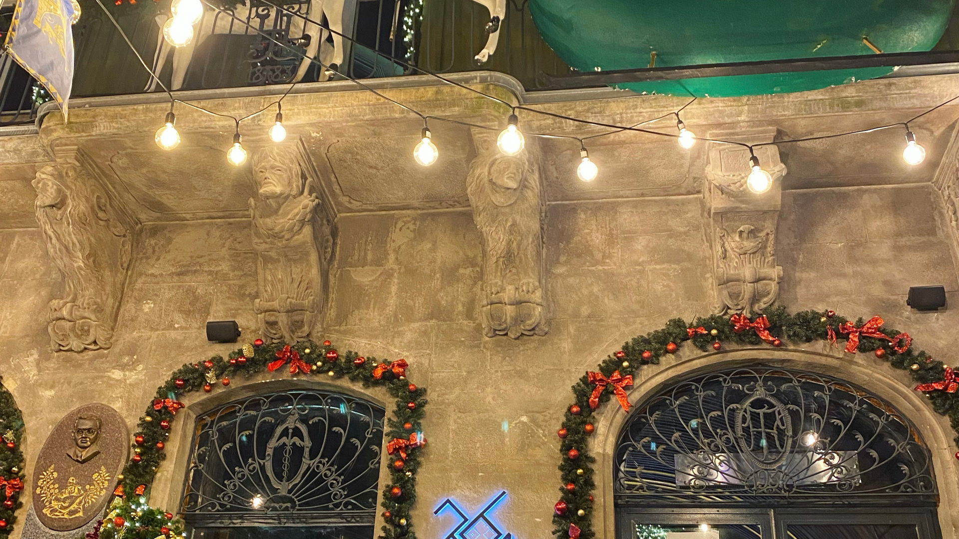 Wallpaper Lighting, Christmas, Holiday, Christmas Decoration, Interior ...