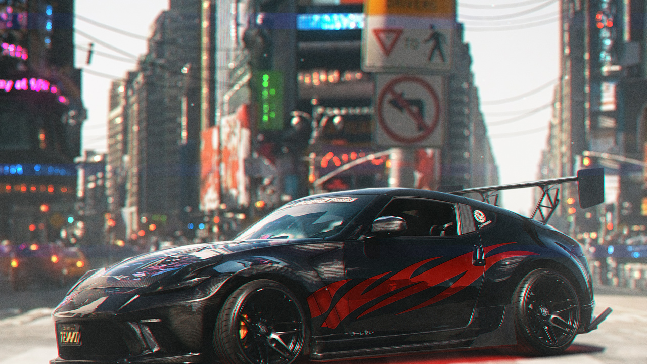 Wallpaper Sports Car, Cars, Nissan, Wheel, Tire, HD, HDV, 720p, 16:9 ...