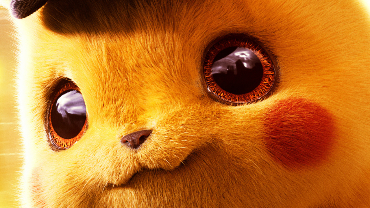 Wallpaper Pikachu, Drawing, Art, Nose, Head, HD, HDV, 720p, 16:9 ...