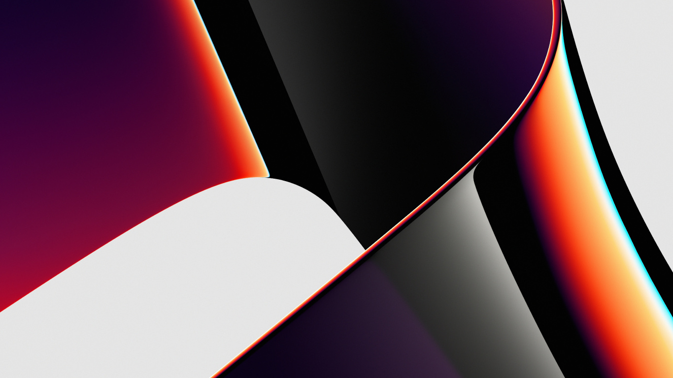 Wallpaper New 2021 MacBook Pro (Chroma-Red) Stock Wallpaper in Ultra HD ...