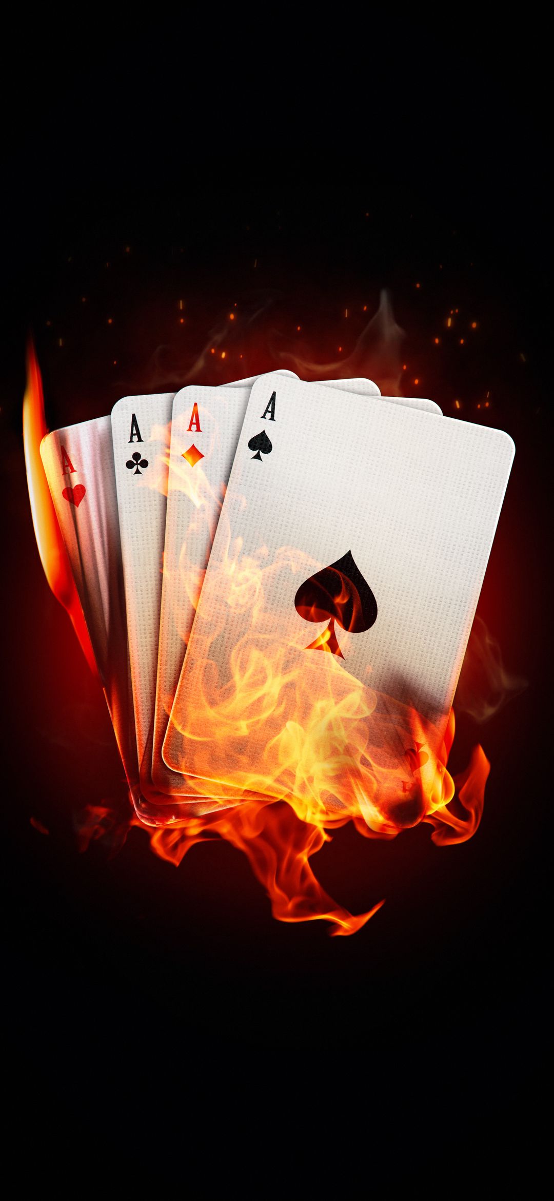 Wallpaper Heat, TikTok, Flame, Orange, Fire, Background - Download Free ...