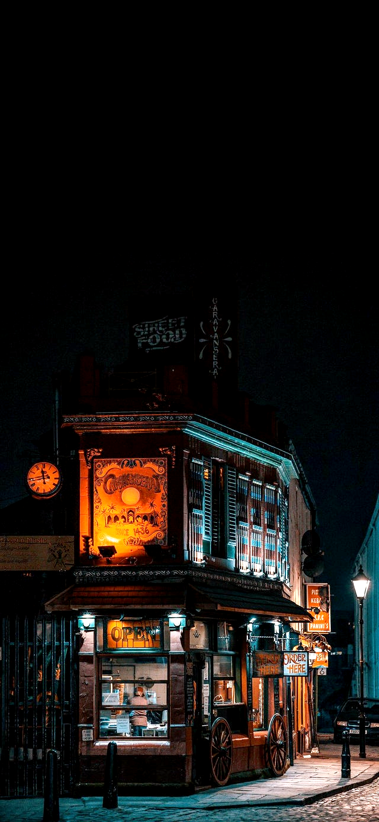 Wallpaper Night, Leeds, Architecture, Building, Window, Background ...
