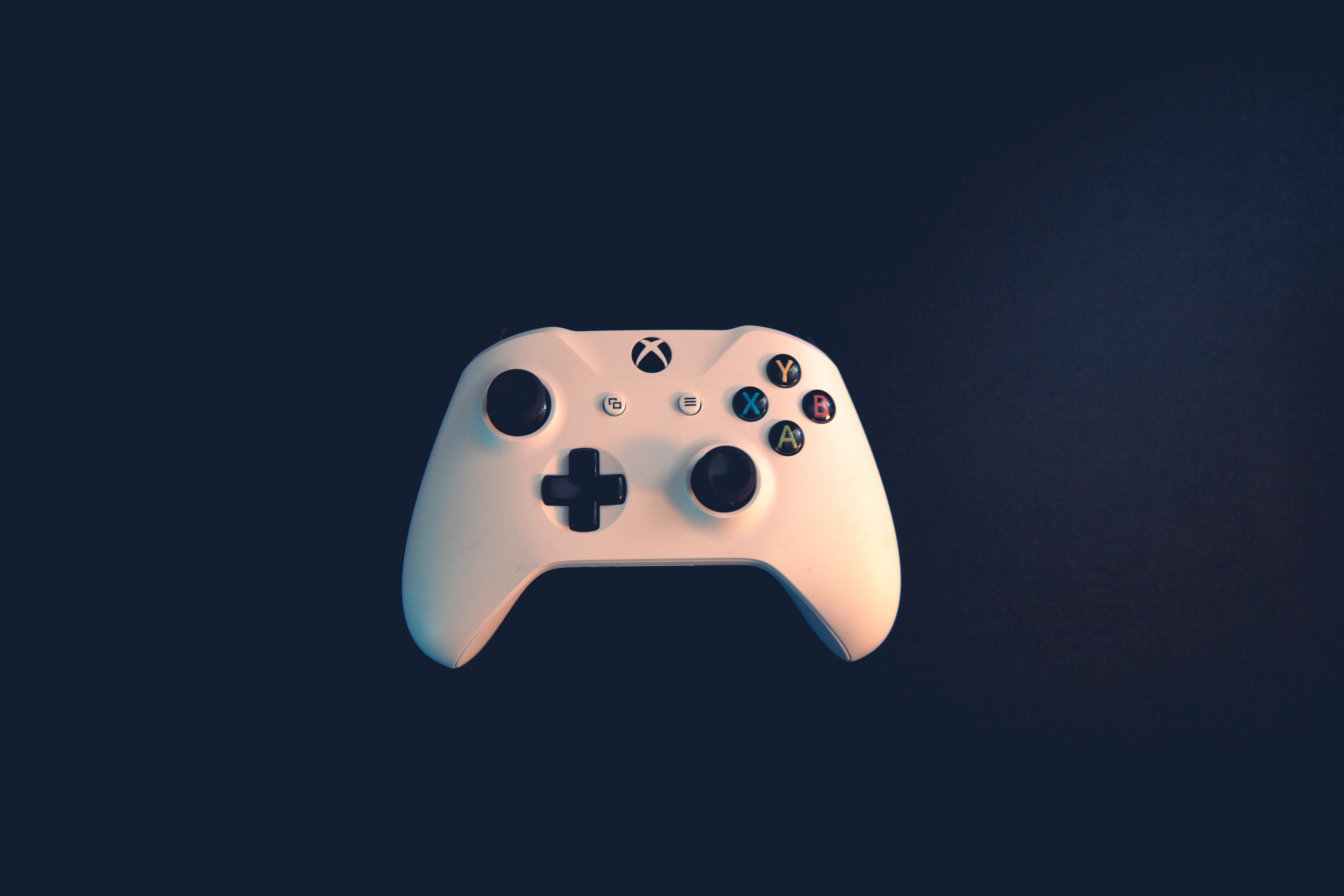 Wallpaper White Xbox One Game Controller, Background - Download Free Image