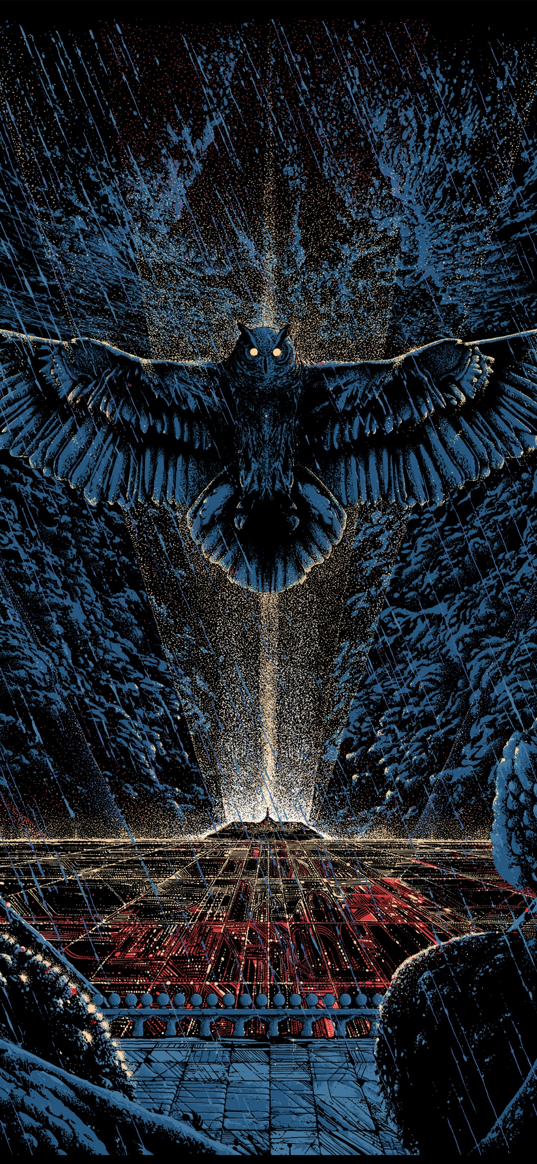 Wallpaper Blade Runner Owl Art, Art, Science Fiction, Poster, Blade ...