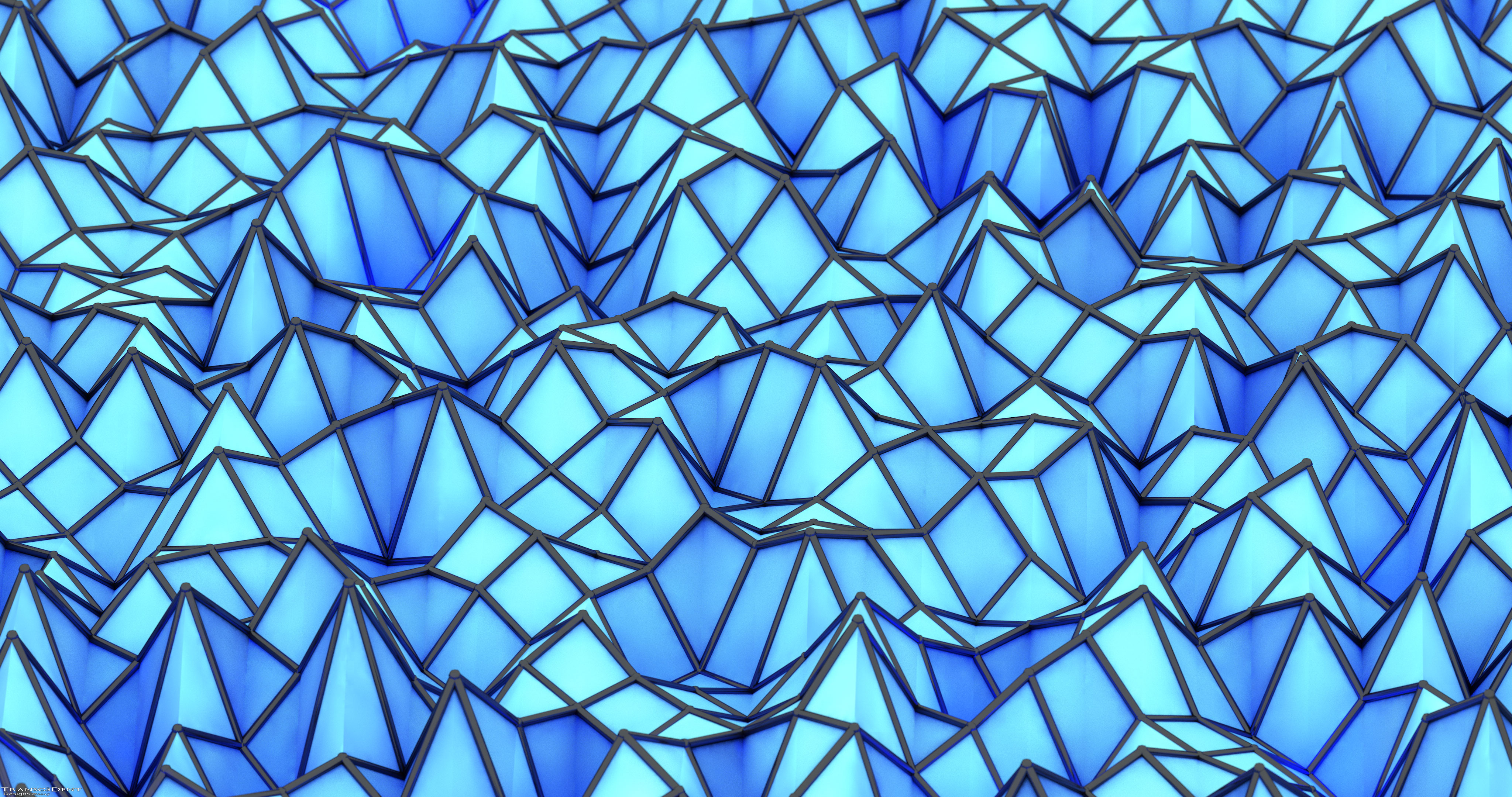 blue diamond pattern wallpaper