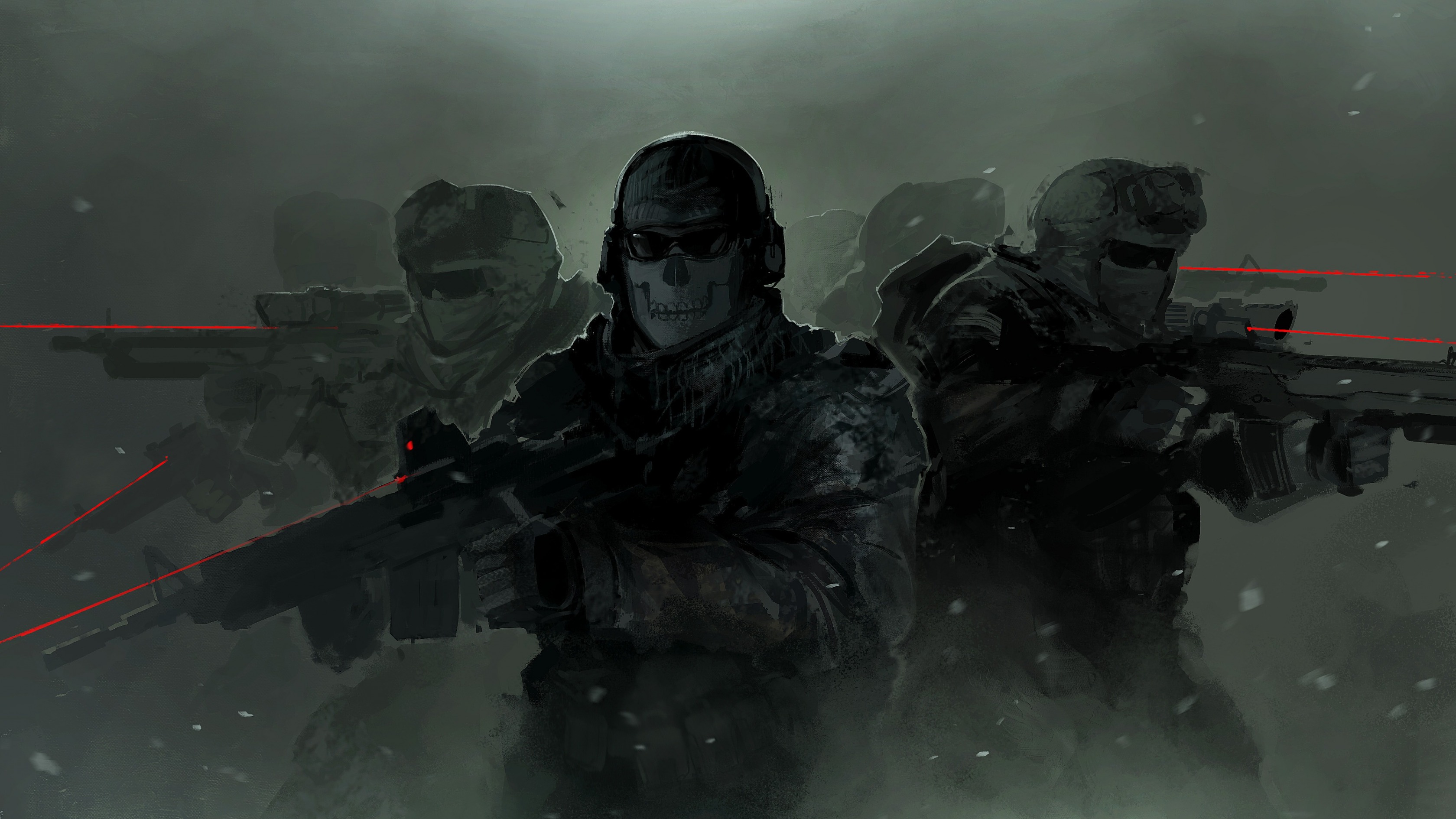 Wallpaper Call of Duty Modern Warfare 2, Call of Duty 4 Modern Warfare ...