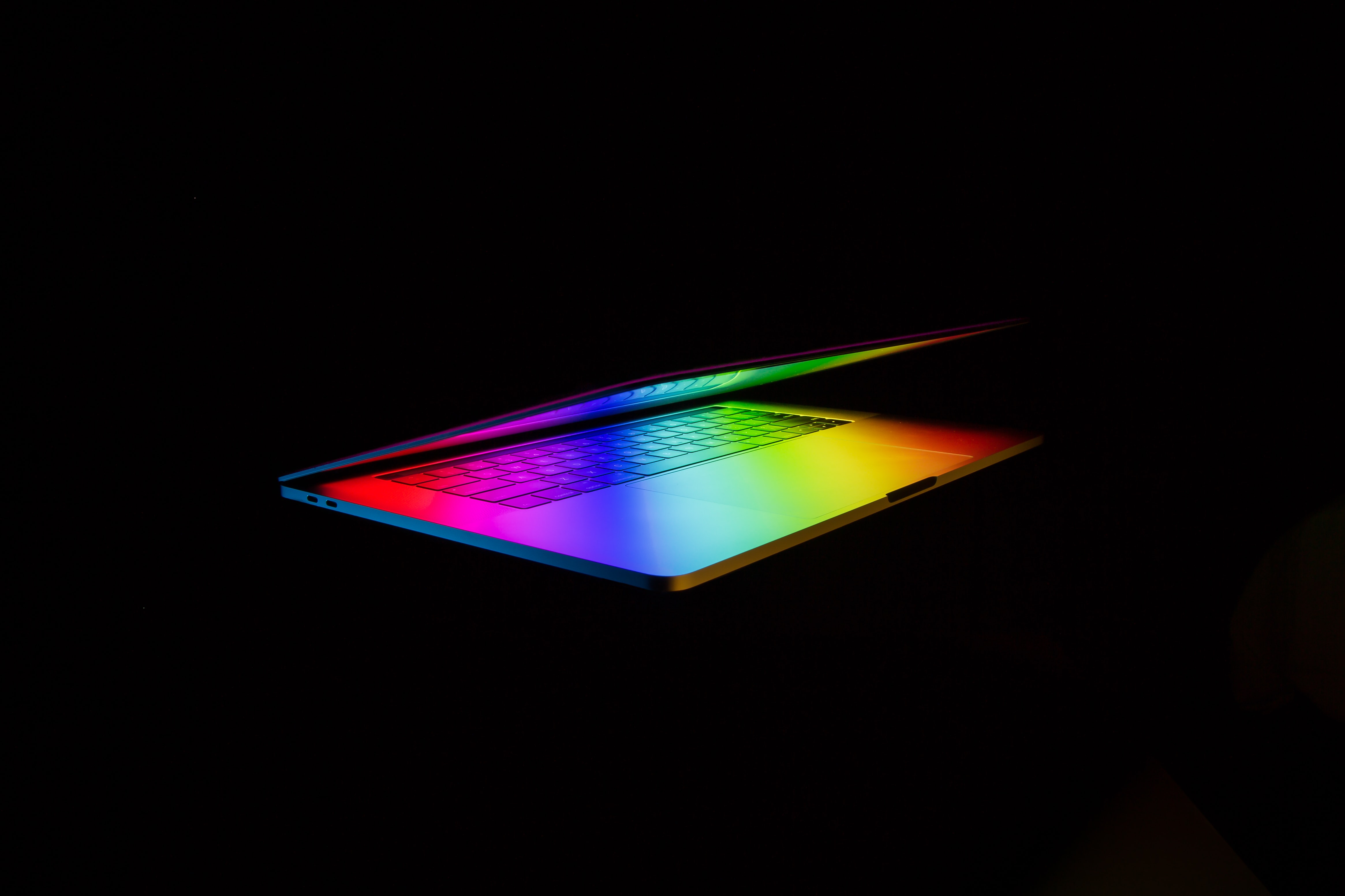 Wallpaper Dark Colourful, Sunny pc Solutions, Color, Gadget ...