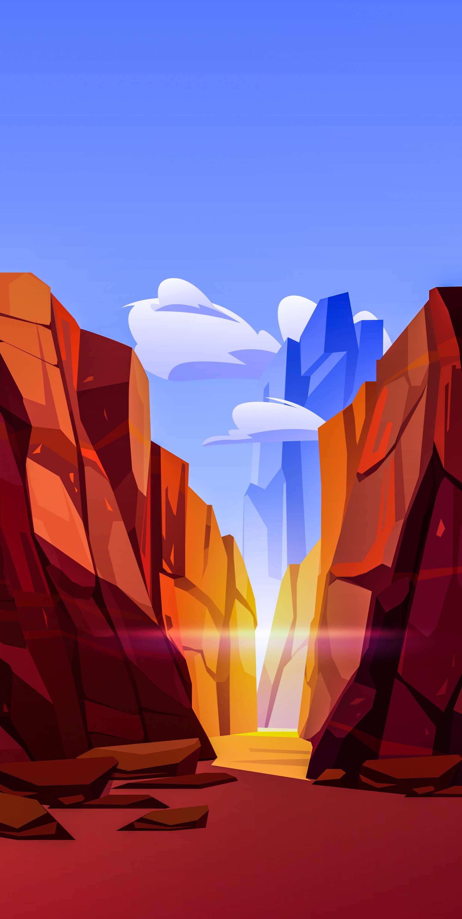 Wallpaper Canyon Cartoon Drawing, Grand Canyon, Vector Graphics ...