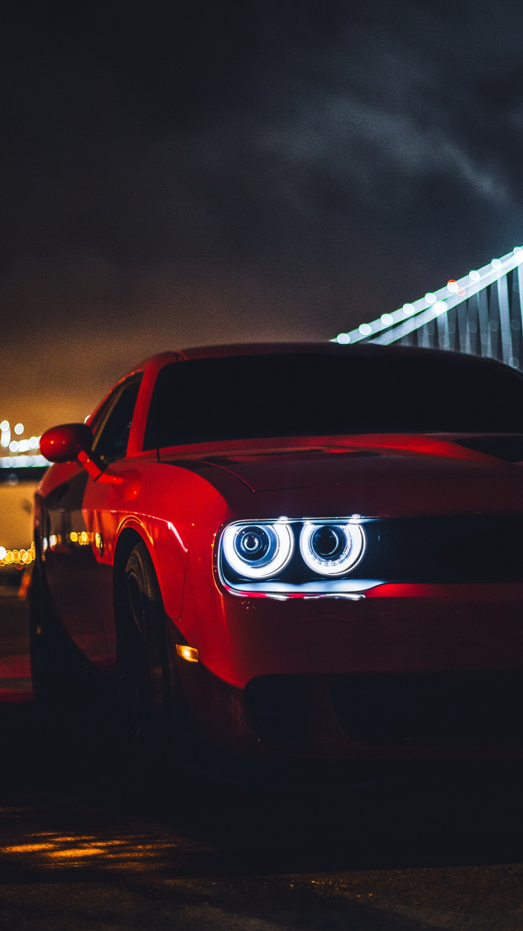 Wallpaper Hellcat Eyes, Dodge Charger SRT Hellcat, Dodge Demon, Dodge ...