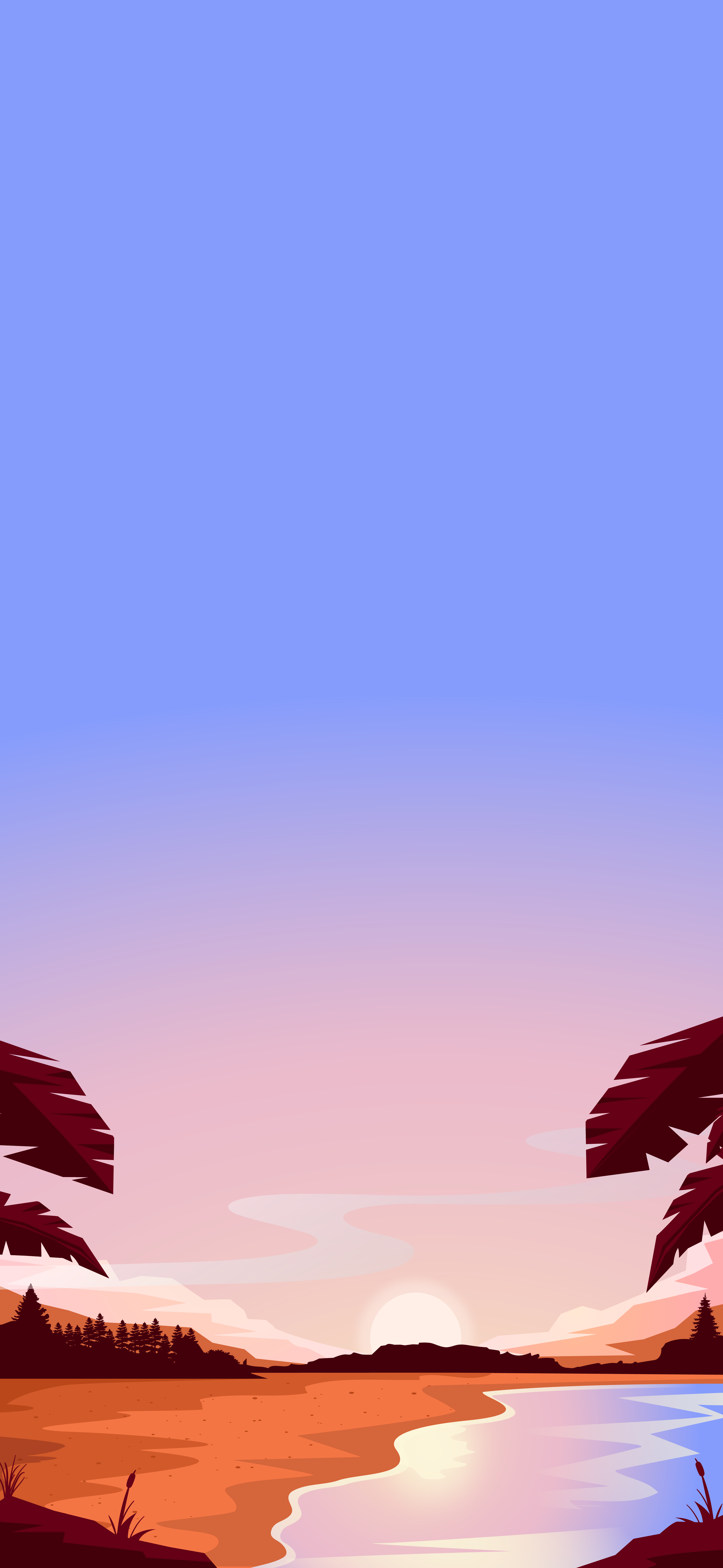 Fondos de Pantalla Atardecer, Morado, Afterglow, Paisaje Natural, Rosa ...