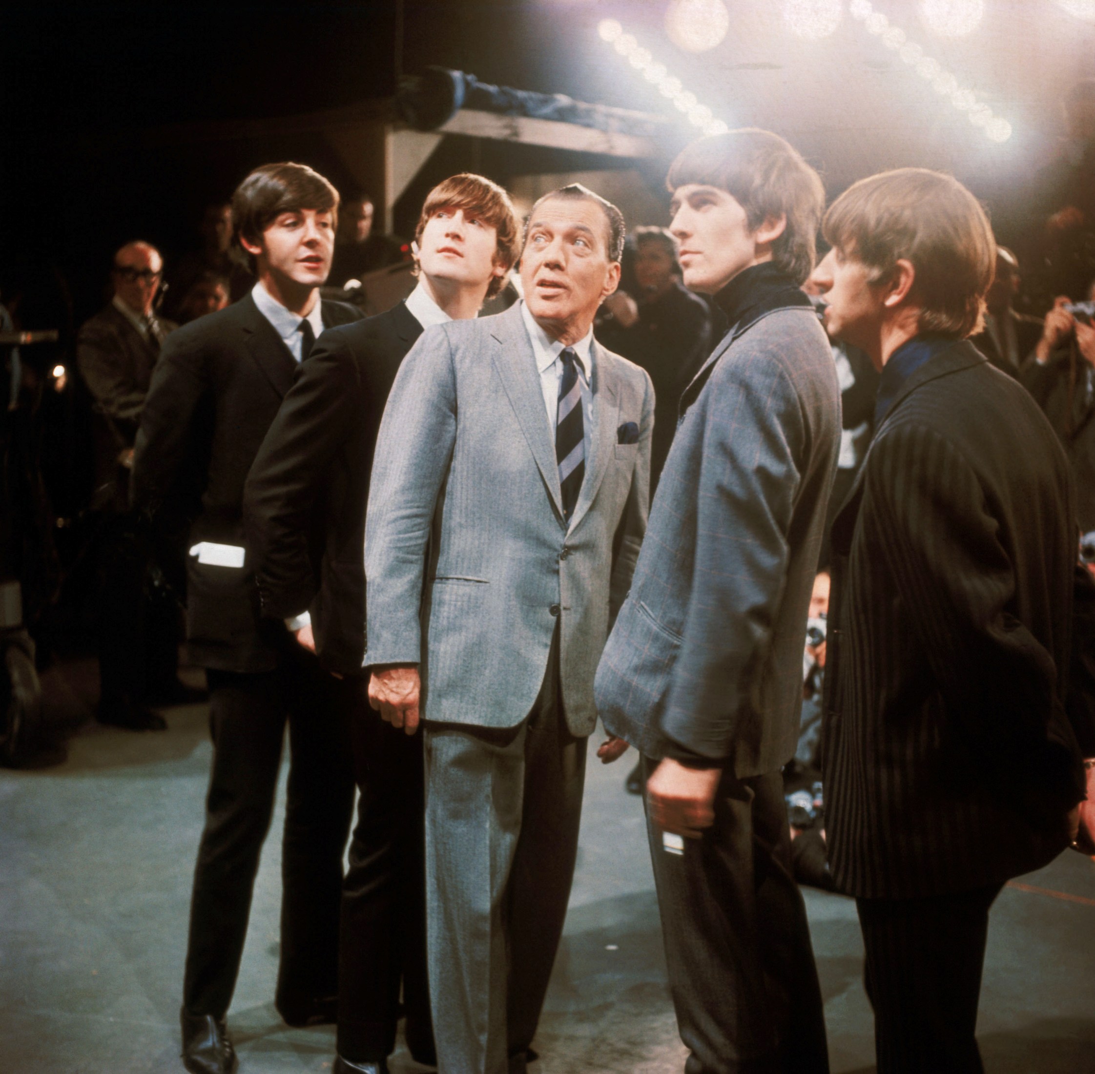 Wallpaper The Beatles, Ed Sullivan, The Ed Sullivan Show, Event, Suit ...