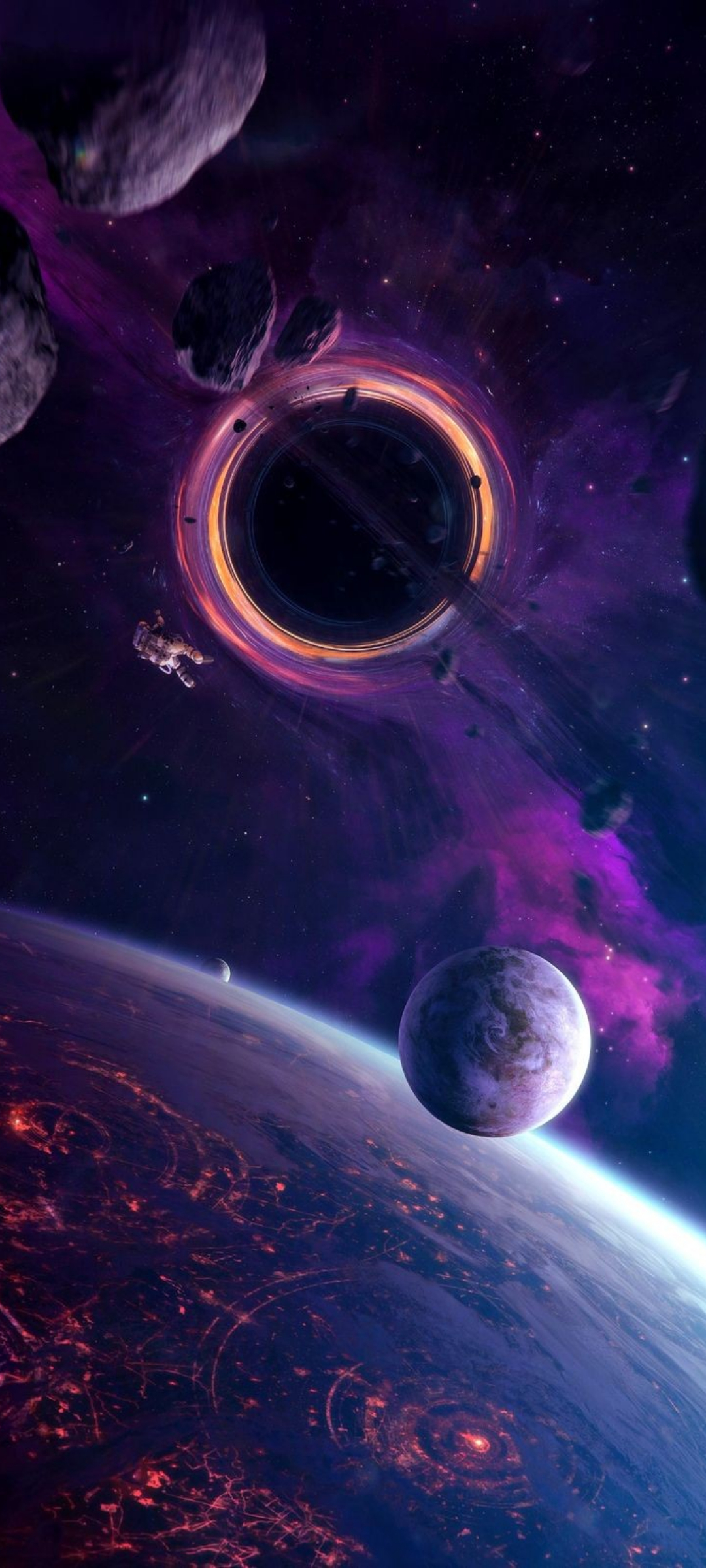 Wallpaper Outer Space Space Aesthetic, Black Hole, Outer Space ...