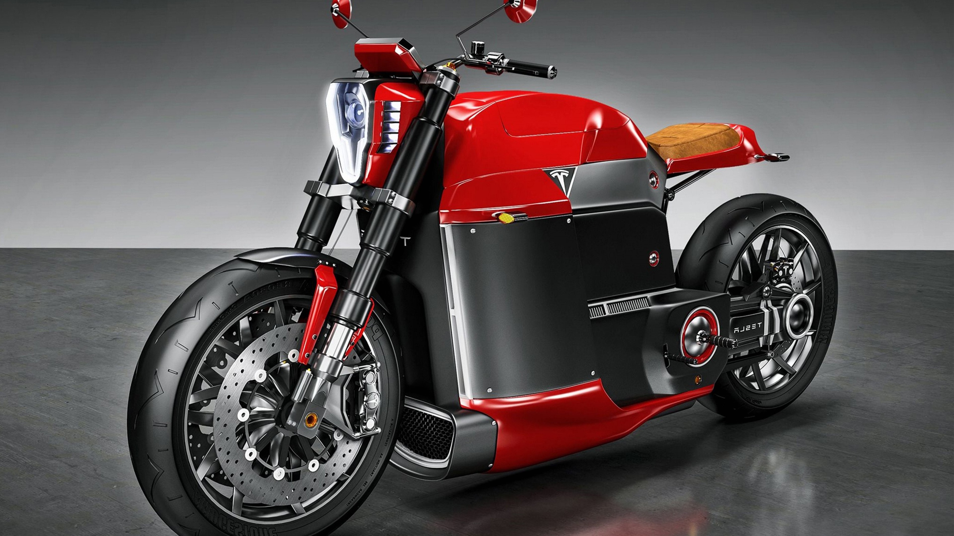 Wallpaper Red and Black Motorcycle With Black and Silver Motorcycle ...