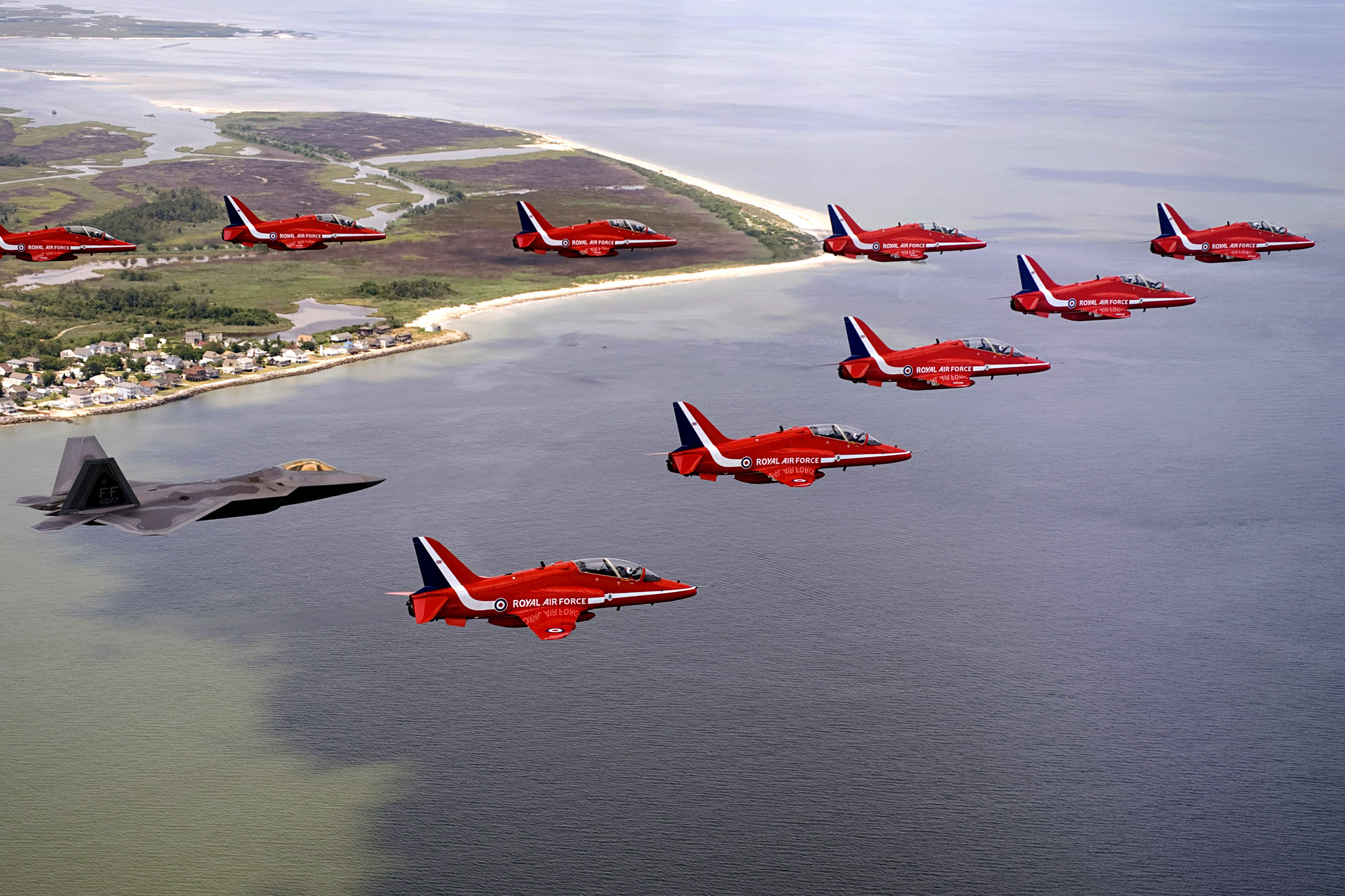 Wallpaper Red and White Jet Plane on The Sky, Background - Download ...