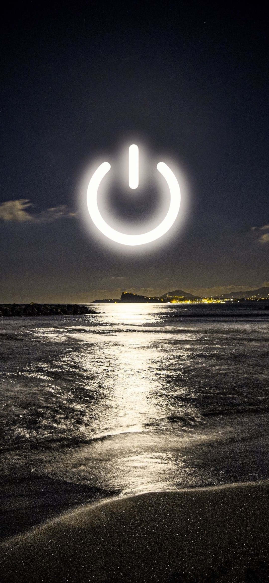 Wallpaper Ocean, Crescent, Astronomical Object, Space, Calm, Background ...