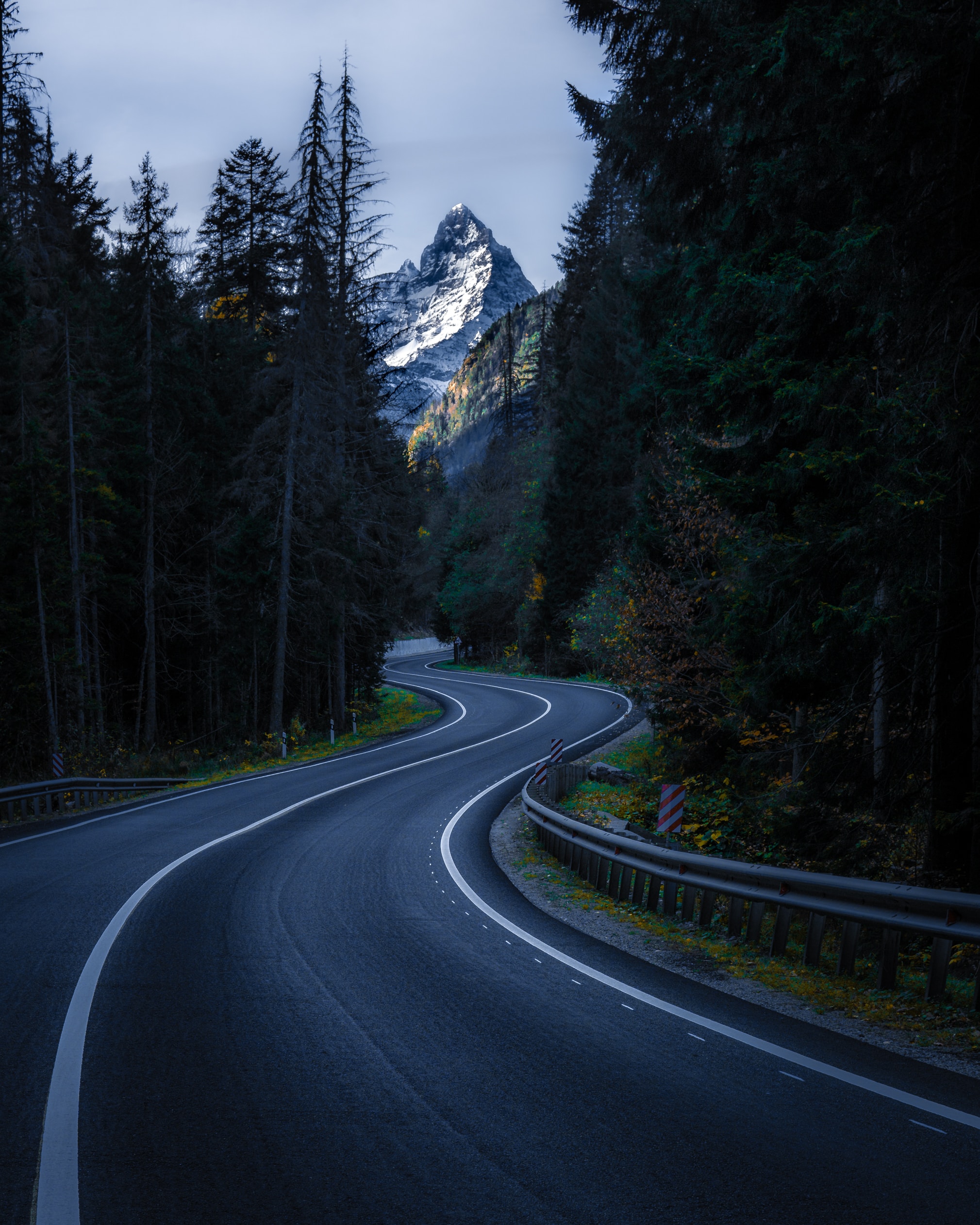 Wallpaper Infrastructure, Tree, Mountain, Dombay, Road, Background ...
