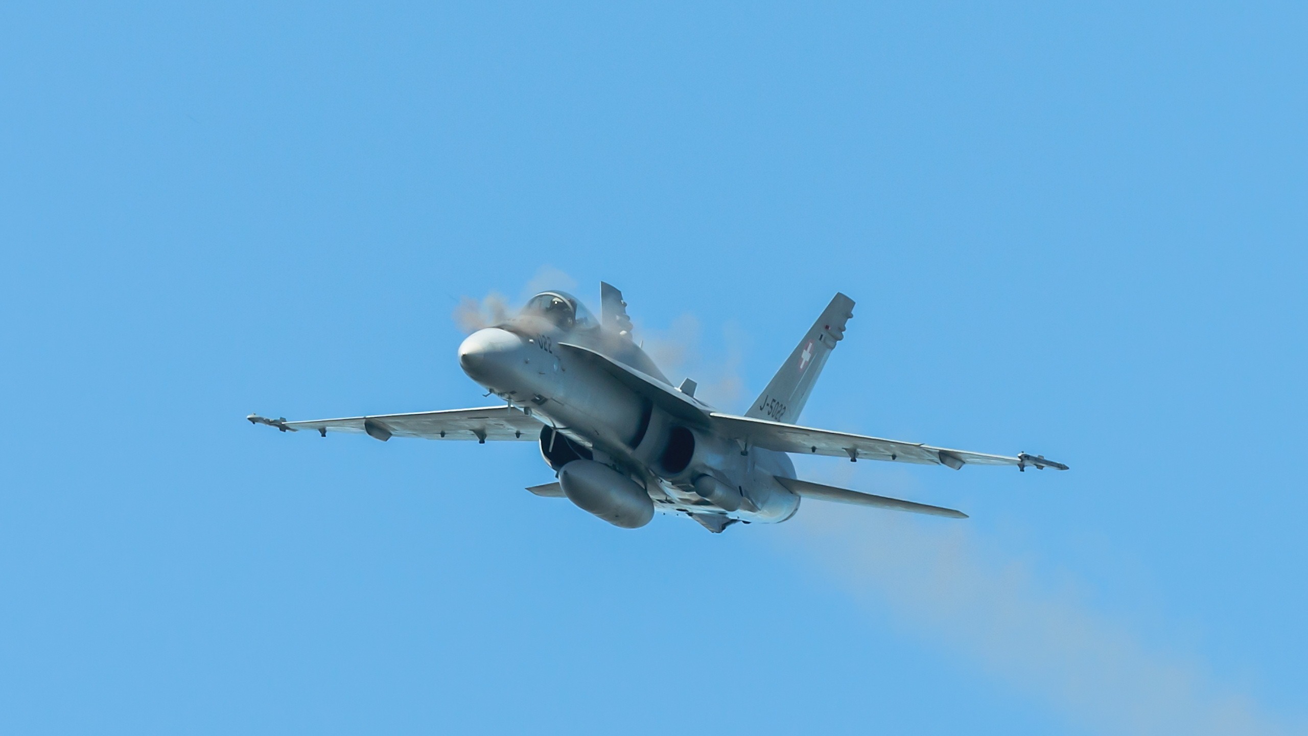 Wallpaper Gray Jet Plane in Mid Air During Daytime, Background ...