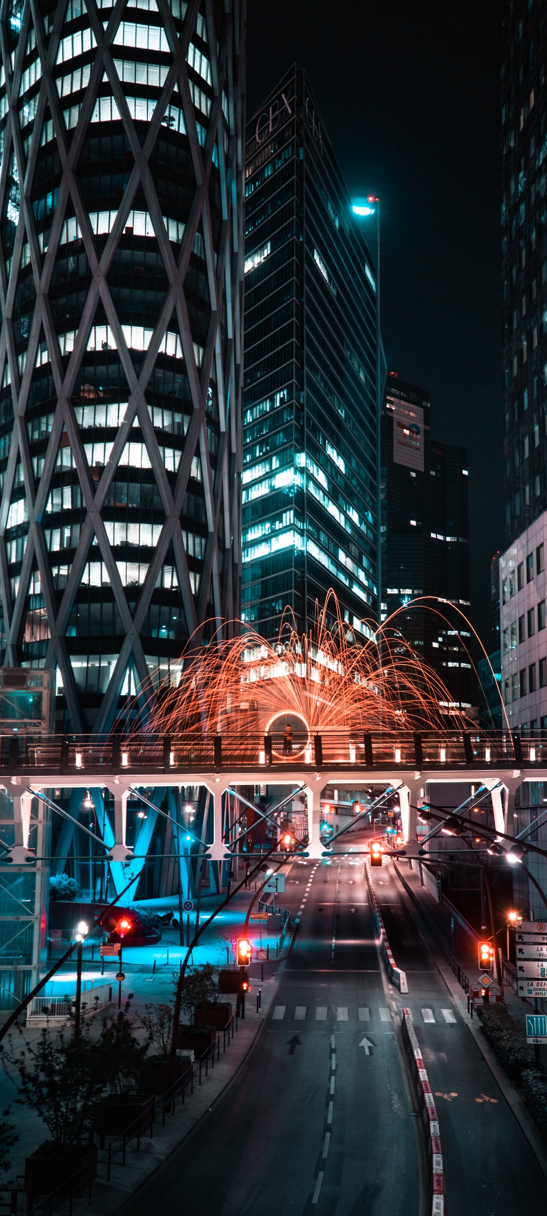 Pretty City Lights Wallpaper