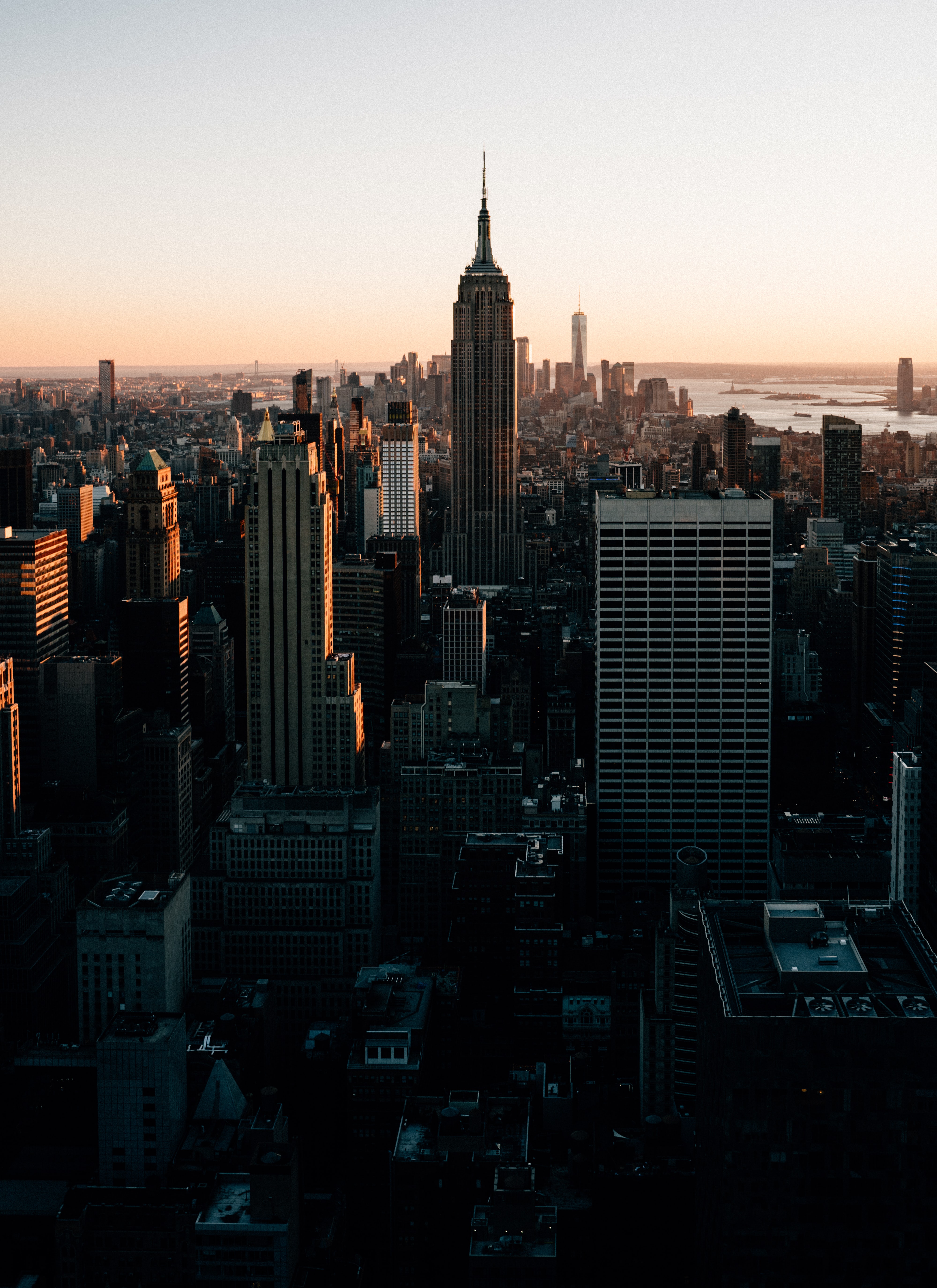 New York Skyline Iphone Wallpaper
