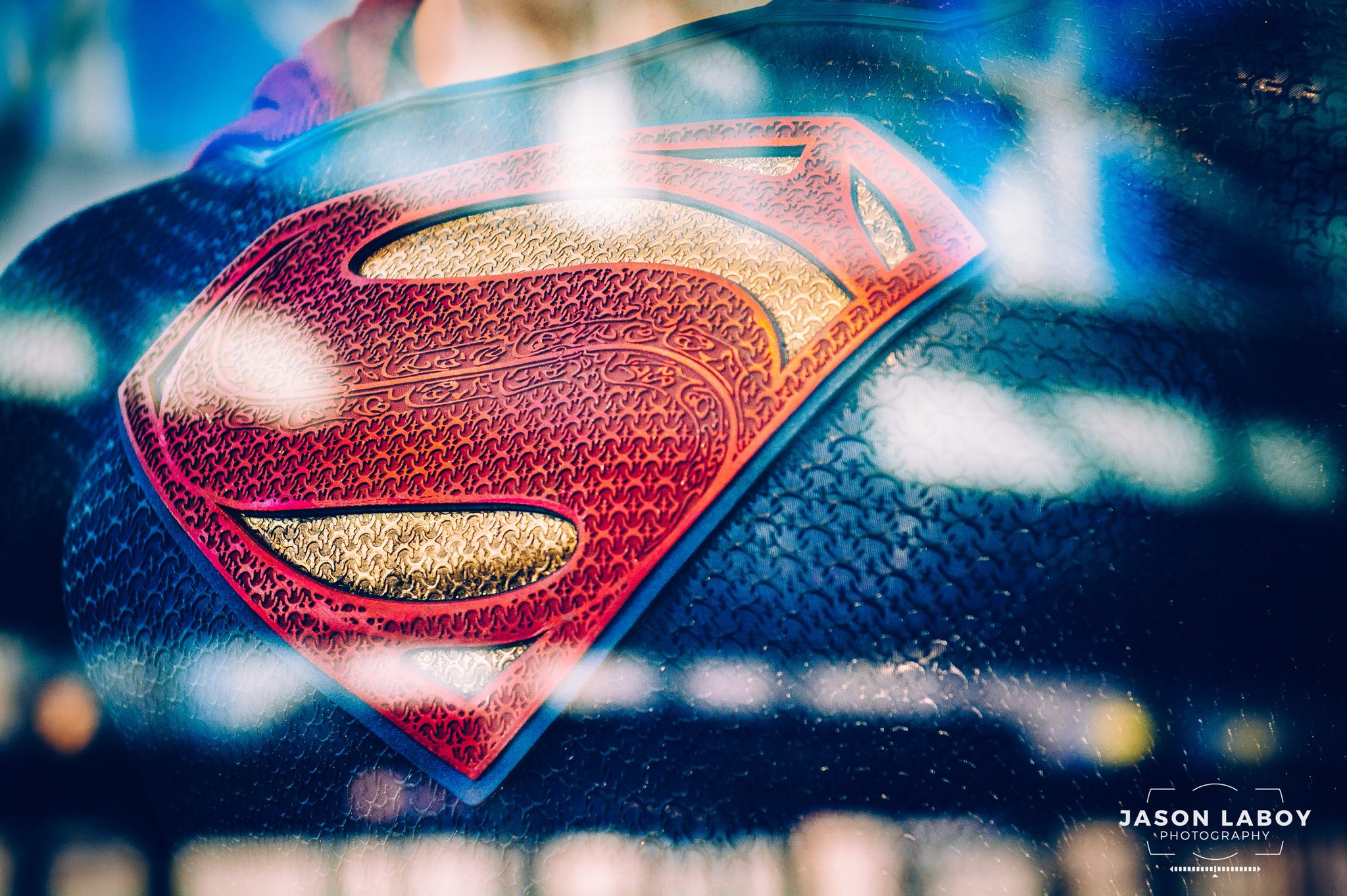 superman background blue