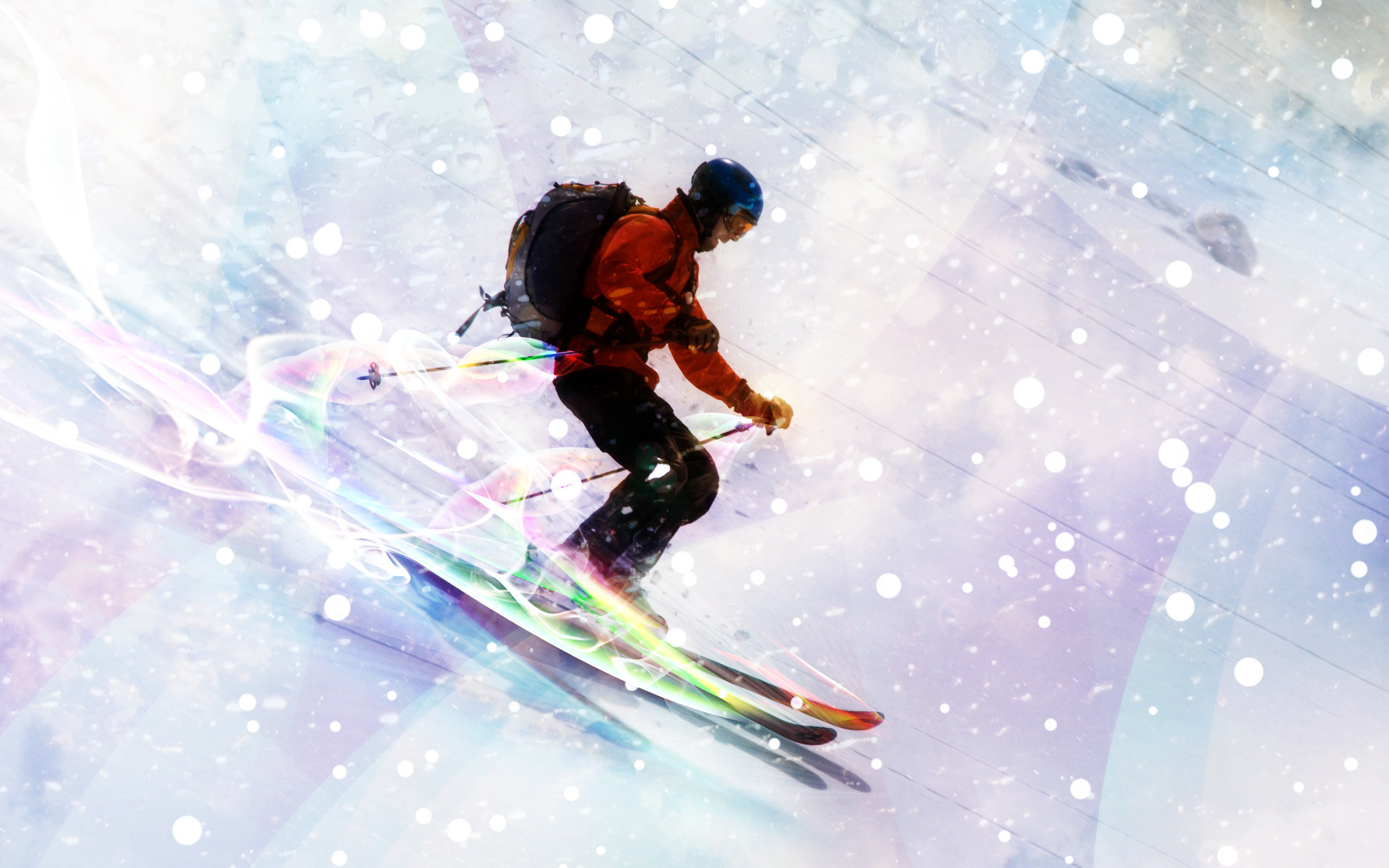 Snowboard Powder Wallpaper