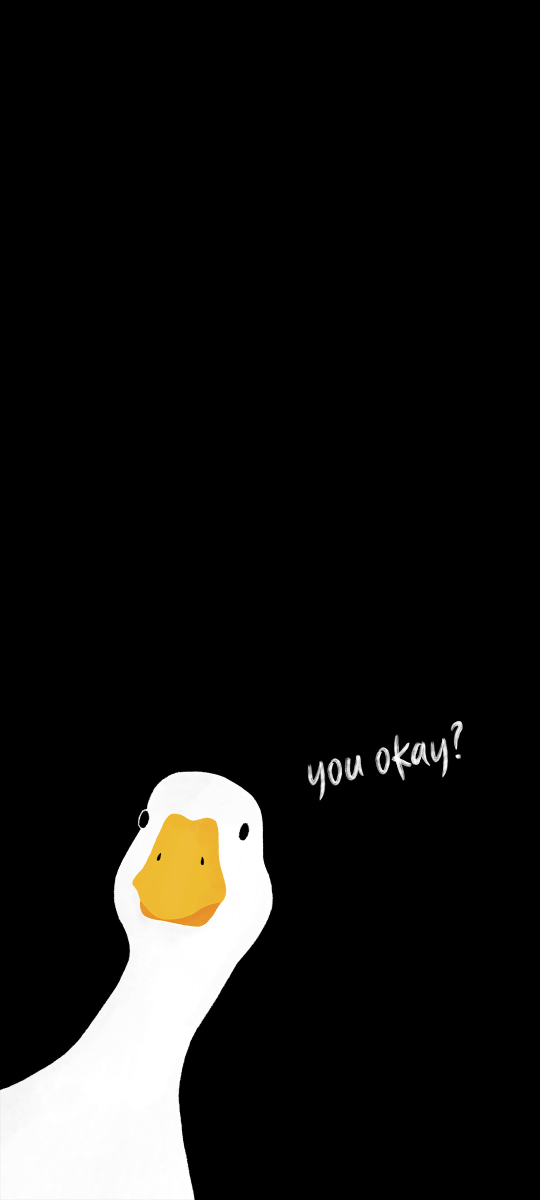duck iphone background