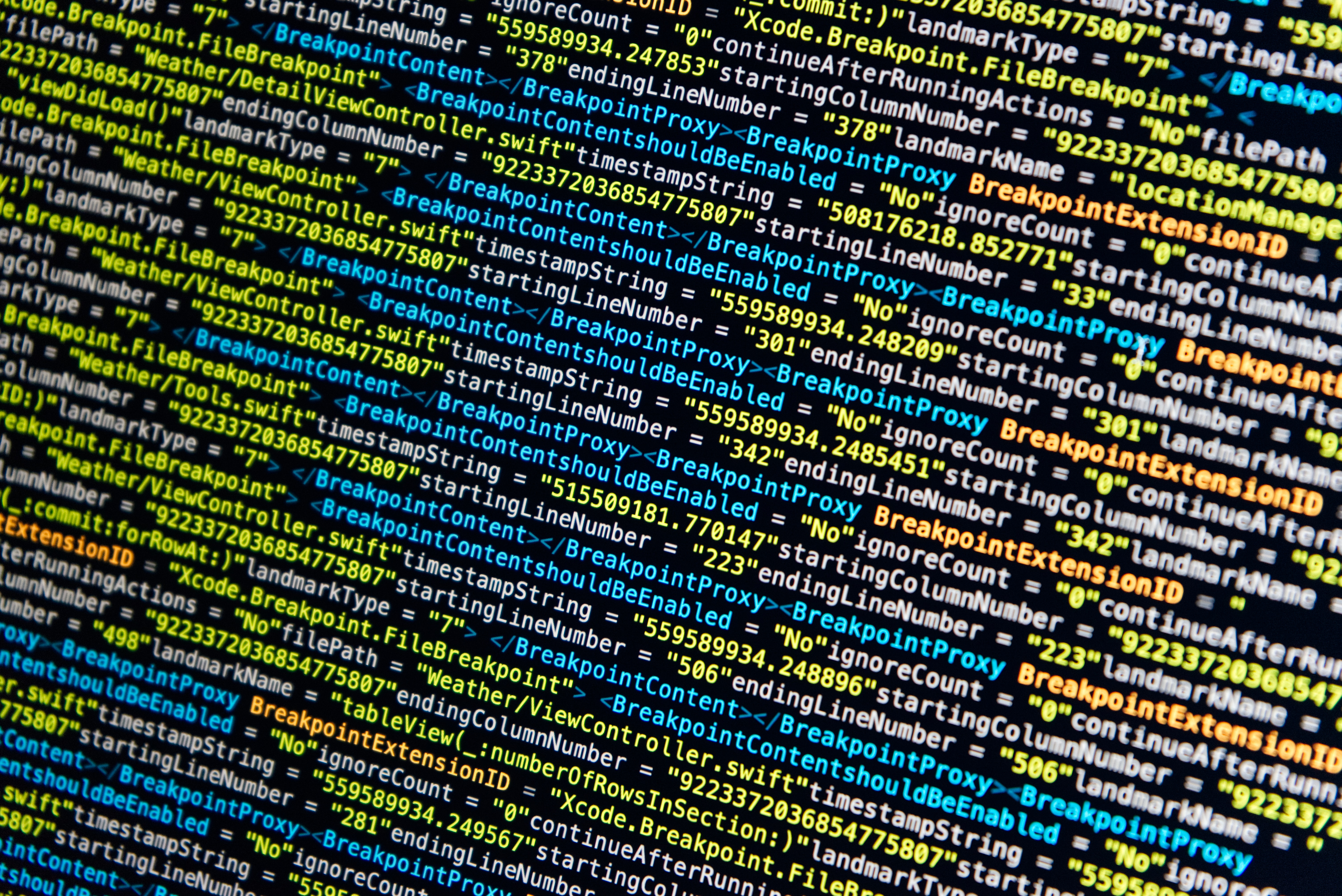 source code wallpaper