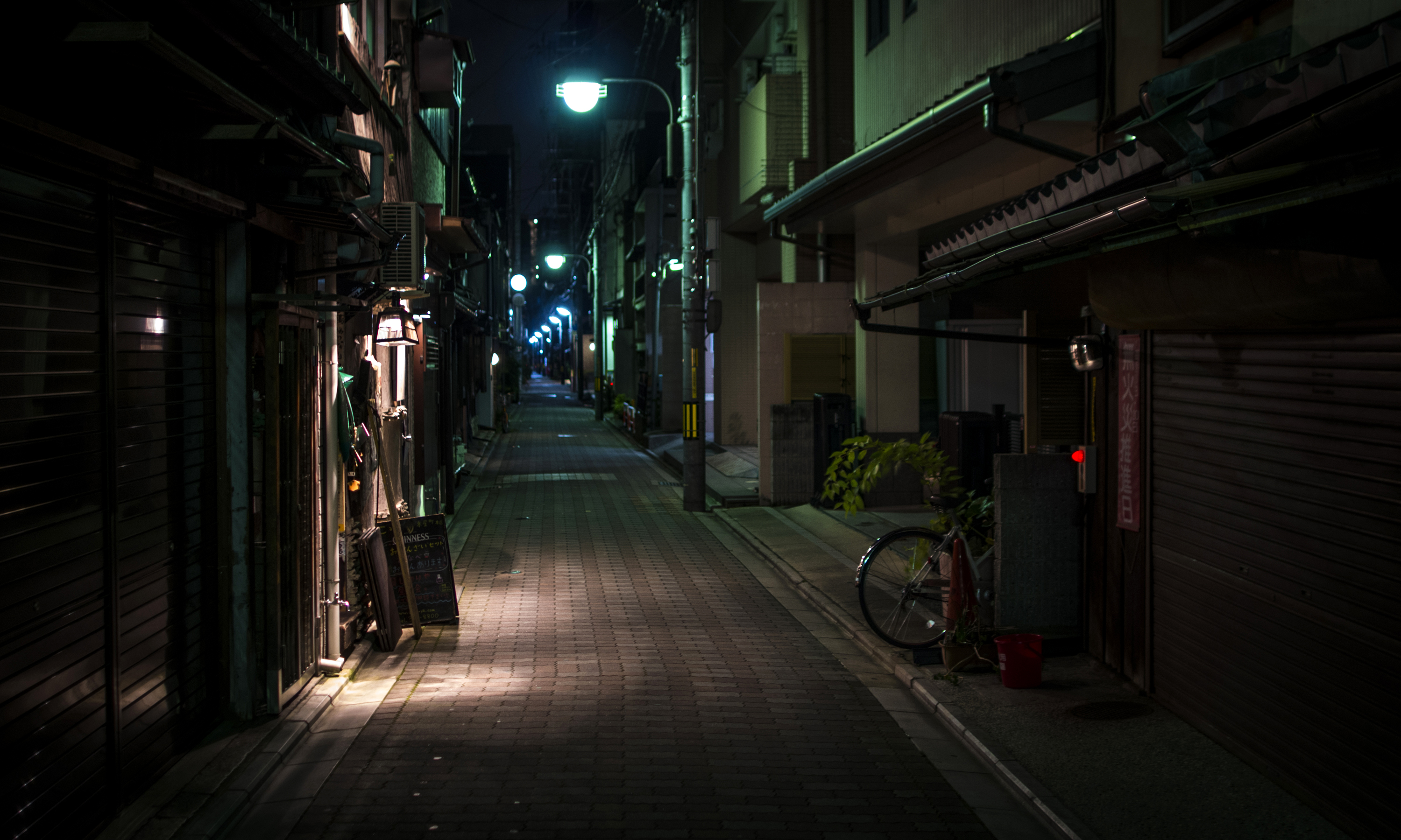 empty street night