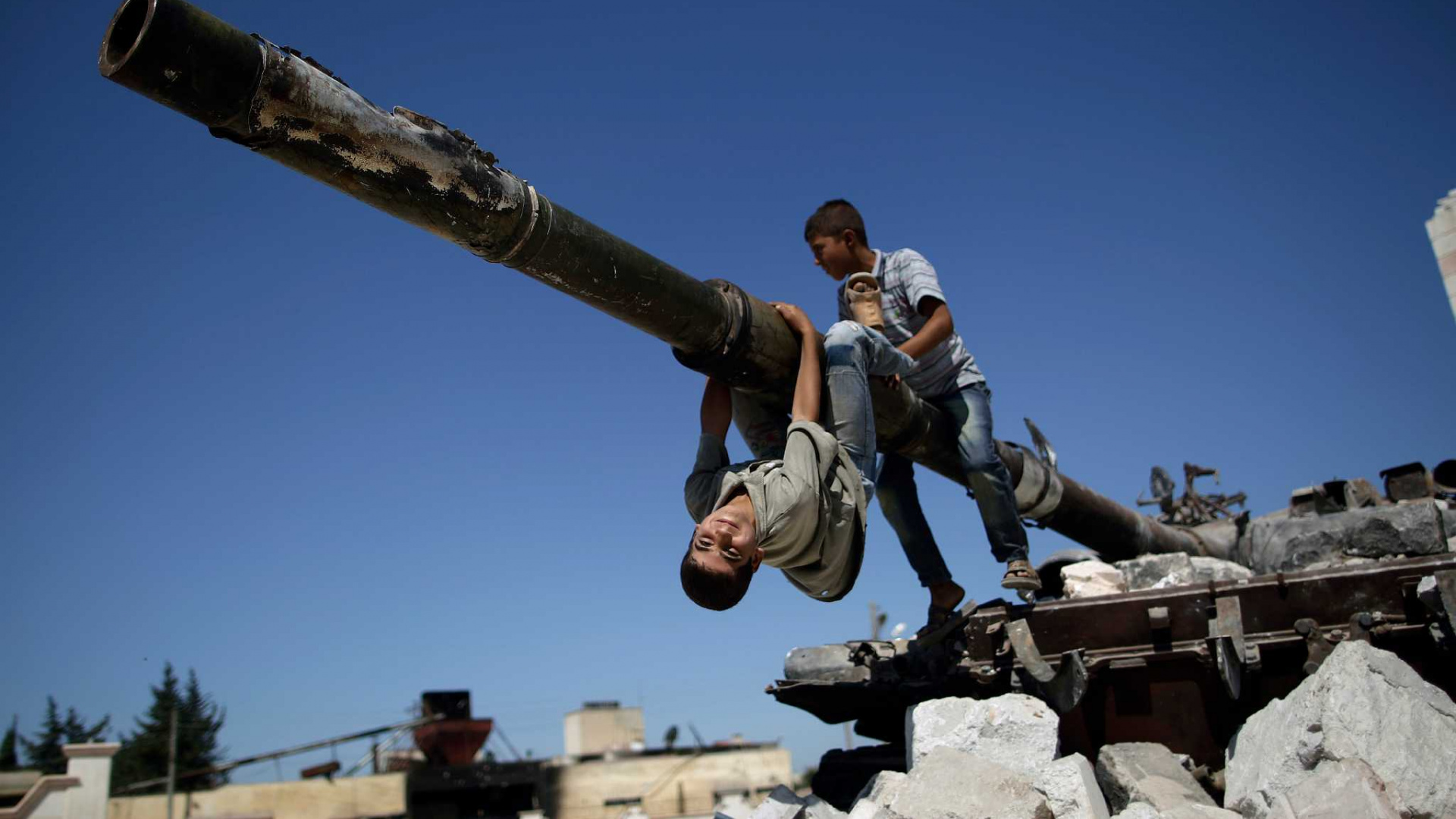 Wallpaper Syrian Civil War, Aleppo, Azaz, Tree, Military, Full HD, HDTV ...
