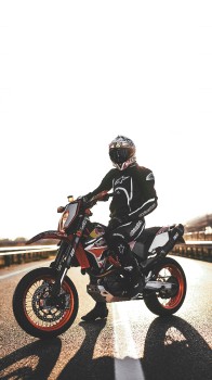 Wallpaper Man in Black Jacket Riding Motorcycle, Background - Download ...
