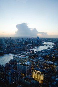 Wallpaper Aerial View of City Buildings During Daytime, Background ...