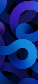 Wallpaper Apples, Ios, Blue, Azure, Art, Background - Download Free Image