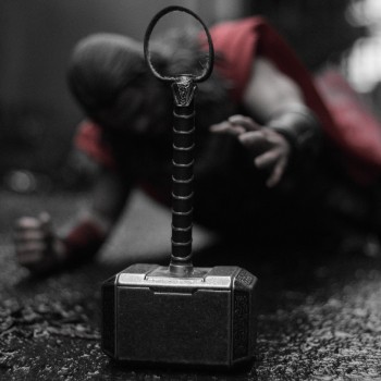 Wallpaper Thor, Mjlnir, Hand, Arm, Black and White, Background ...