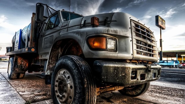 Wallpaper Grey Truck on Grey Dirt Road During Daytime, Background ...