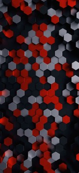 Wallpaper Pattern, Rectangle, Orange, Red, Material Property ...