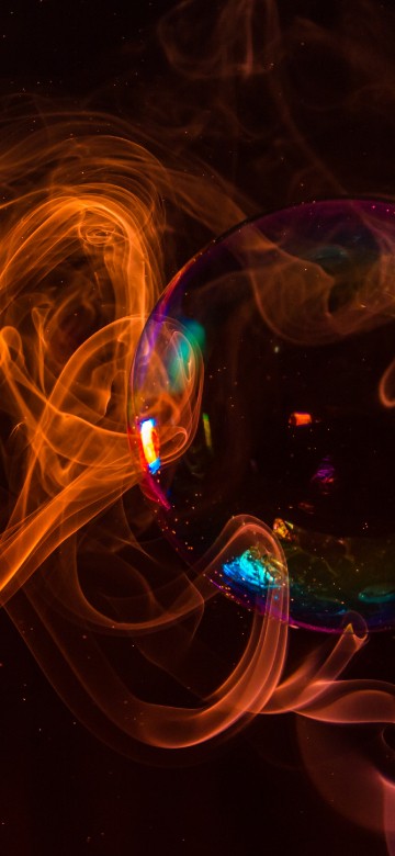 soap bubbles iphone wallpaper