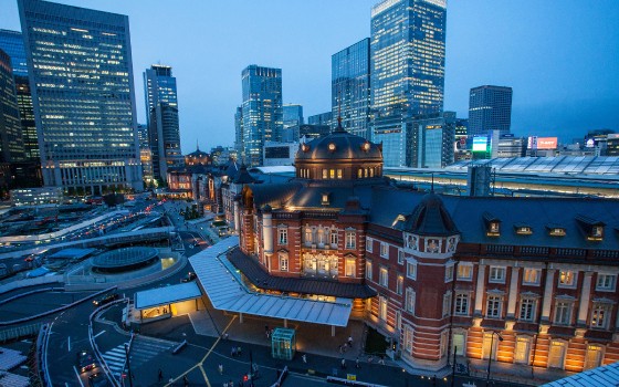 Wallpaper High Rise Buildings During Night Time, Full HD, HDTV, 1080p ...