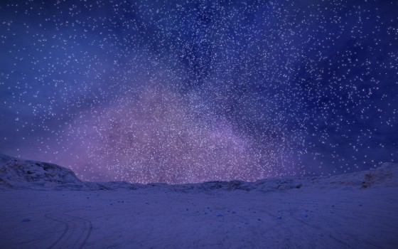 Wallpaper Ocean Waves Crashing on Shore During Night Time, Background ...