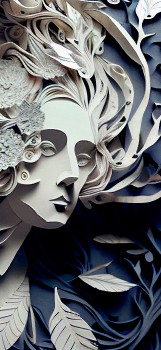Wallpaper Design, Artificial Intelligence Art, Visual Arts, Portrait ...