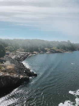 Wallpaper Coast, Promontory, Body of Water, Mountainous Landforms ...