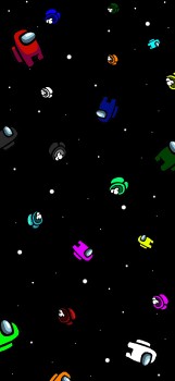 Wallpaper Among Us, Other, Graphics, Graphic Design, Night, Background ...