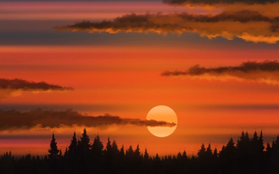 Wallpaper Sunlight, Sunset, Cloud, Atmosphere, Daytime, Background ...